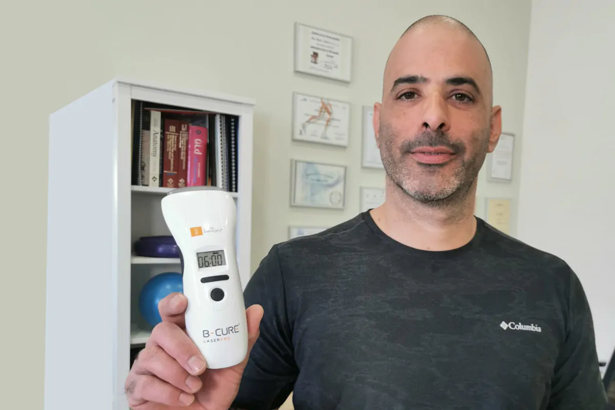 הפתרון המנצח של הפזיותרפיסט אמיר צור, בי-קיור לייזר